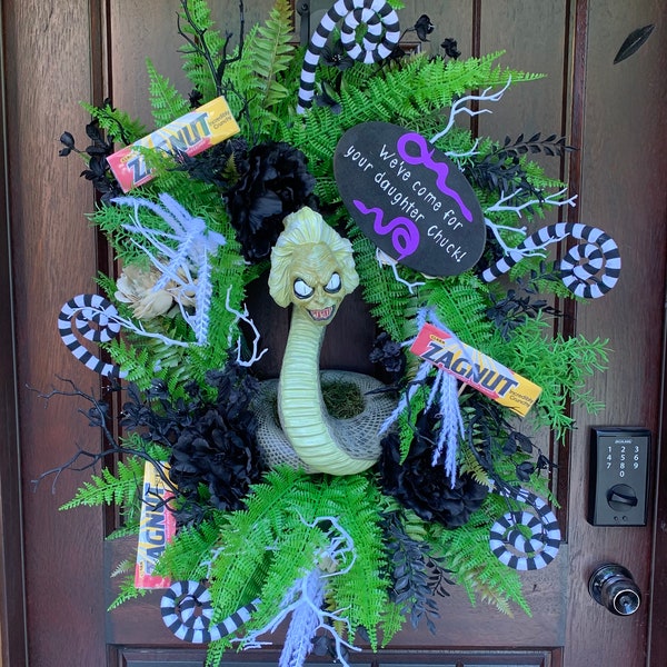 Horror Movie Wreath - Etsy