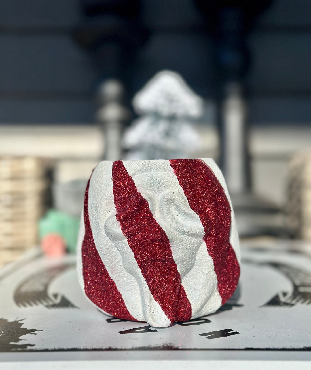 Concrete Ghostface Scream Planter Gift for Christmas - Etsy