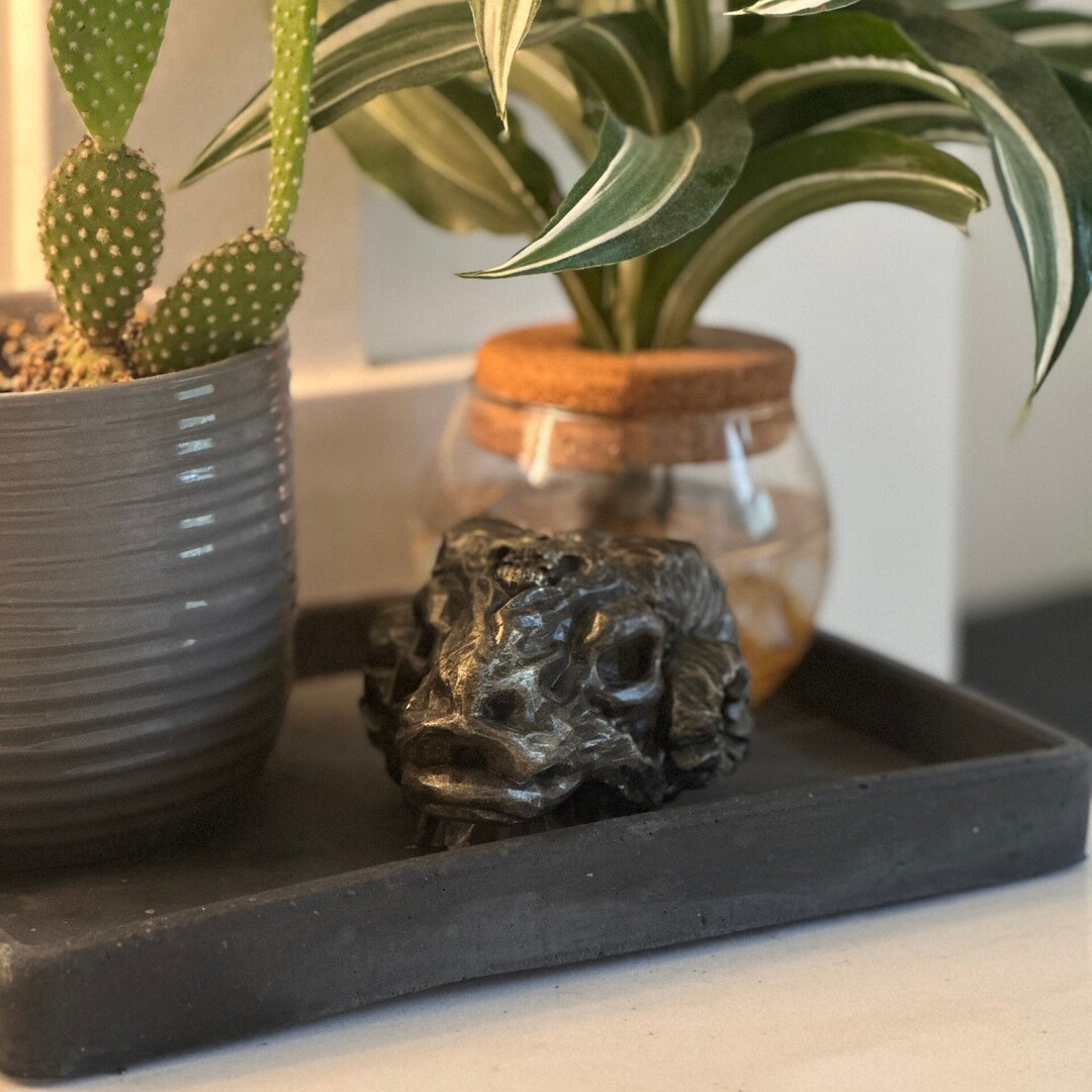 Ram Skull, Macabre Statue Decor, Mystical Arts - Etsy