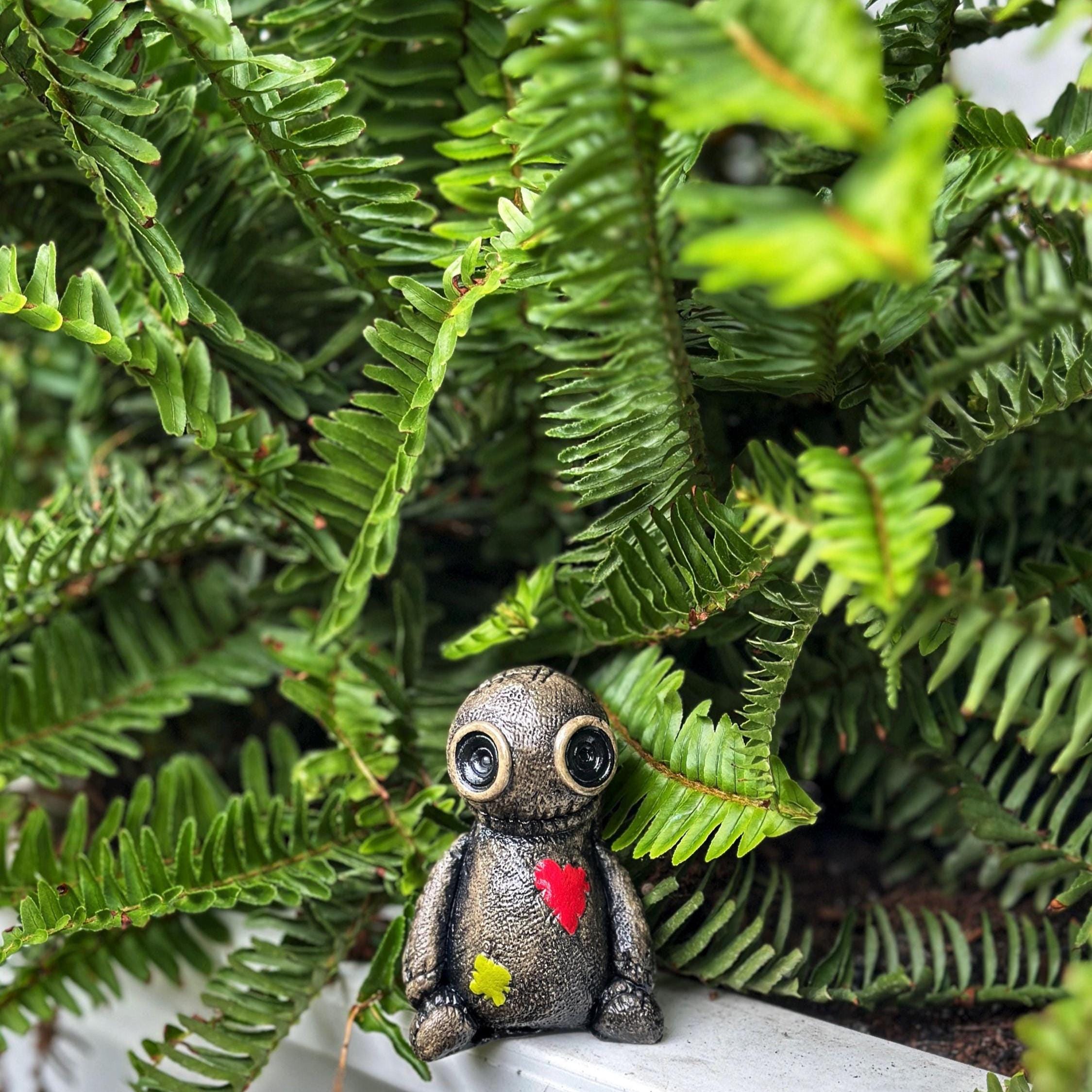 Voodoo Doll Planter Pot Pals Halloween Garden Decor, Indoor or Outdoor ...