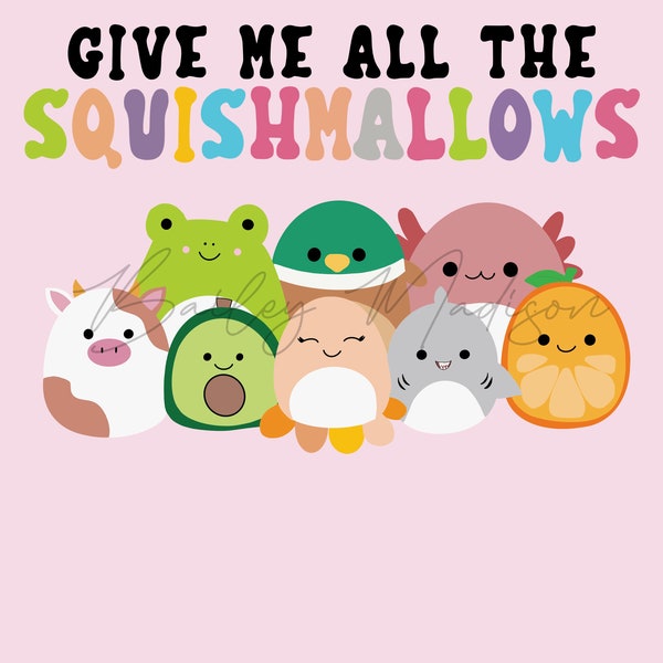 Squishmallow Png Birthday - Etsy Australia