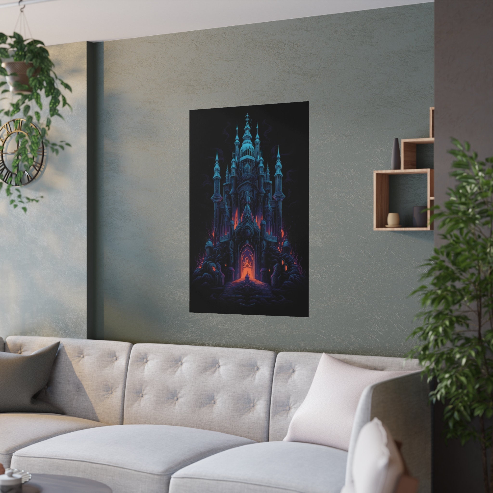 Dark Evil Psychedelic Art