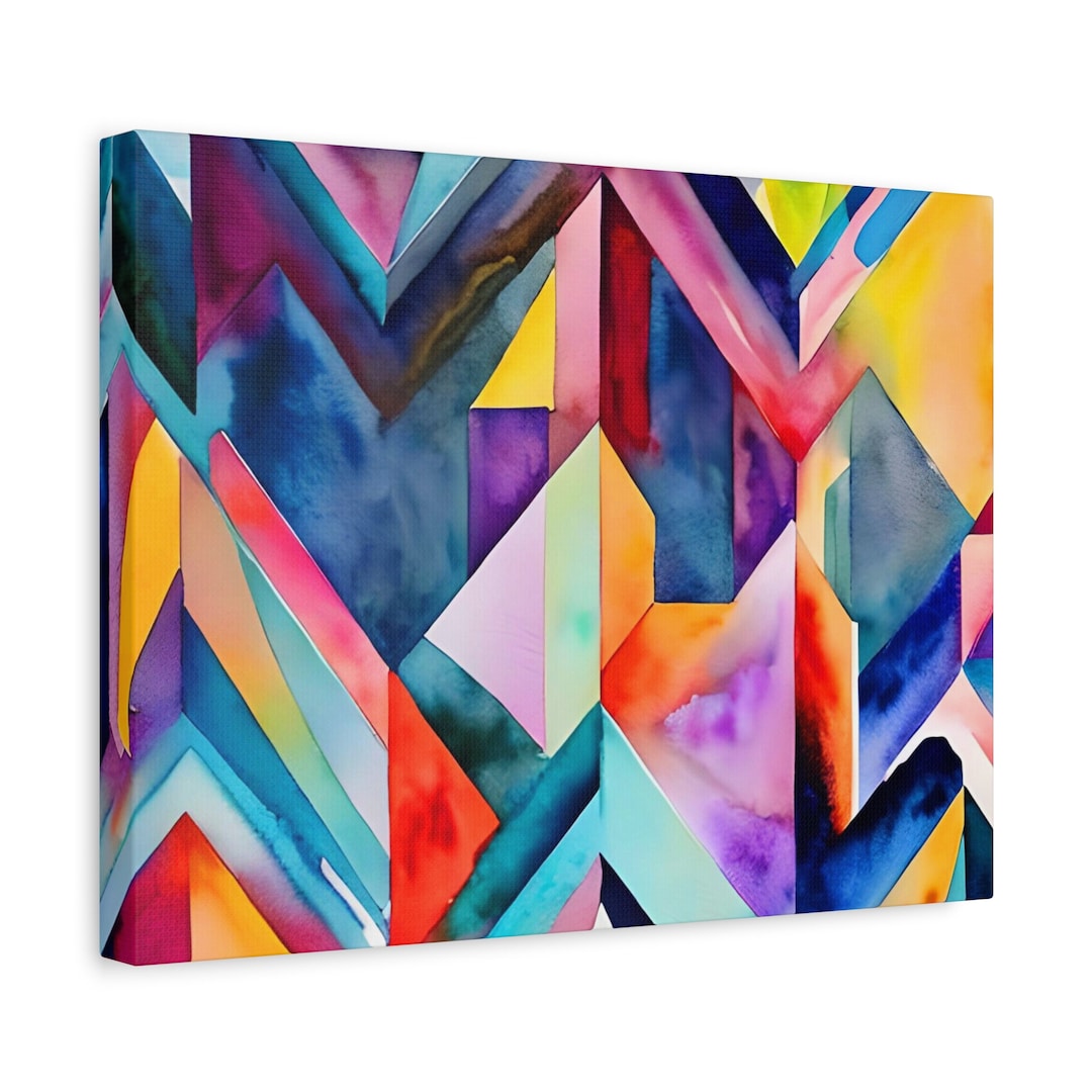 Radiant Abstract, Colorful Art, Impressionist, Modern, Vibrant ...