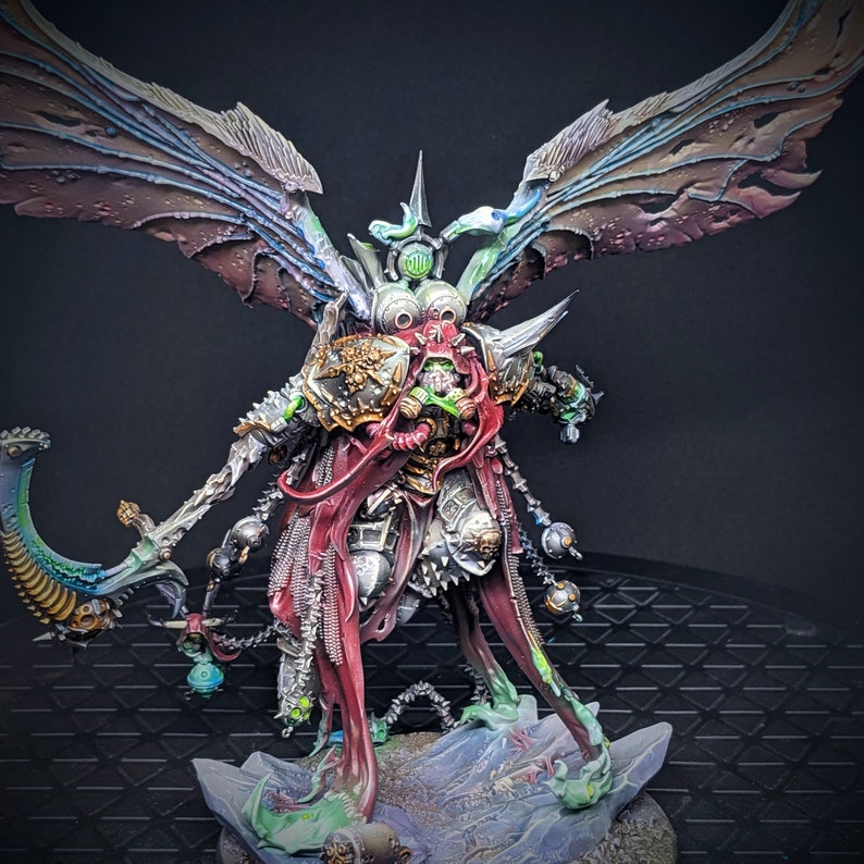 Mortarion Daemon Primarch of Nurgle Painting Commission - Etsy