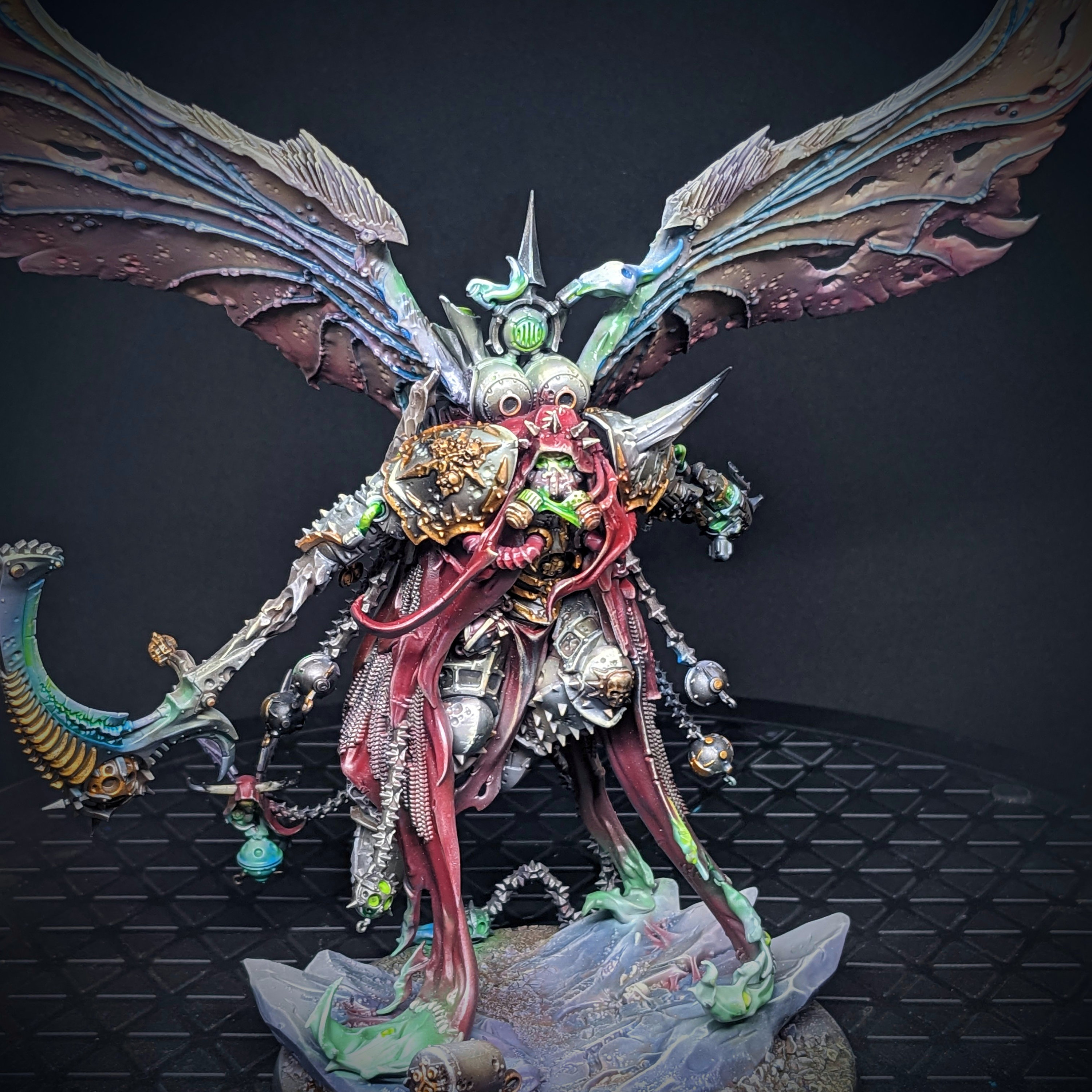 Mortarion, Daemon Primarch of Nurgle Painting Commission - Etsy