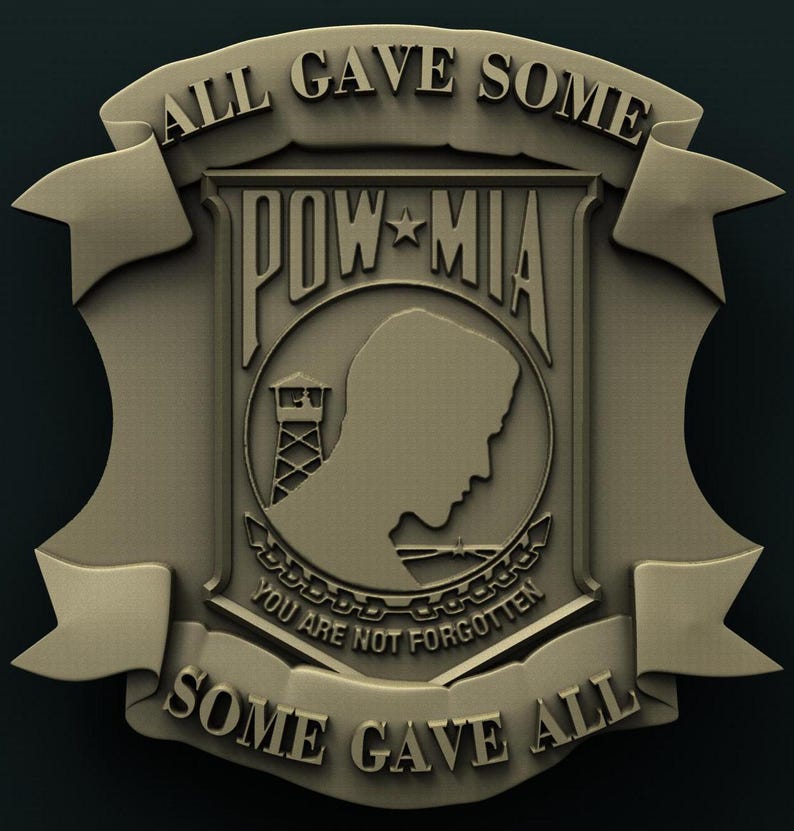 POW*MIA Some Gave All and All Gave Some You Are Not Forgotten - Etsy