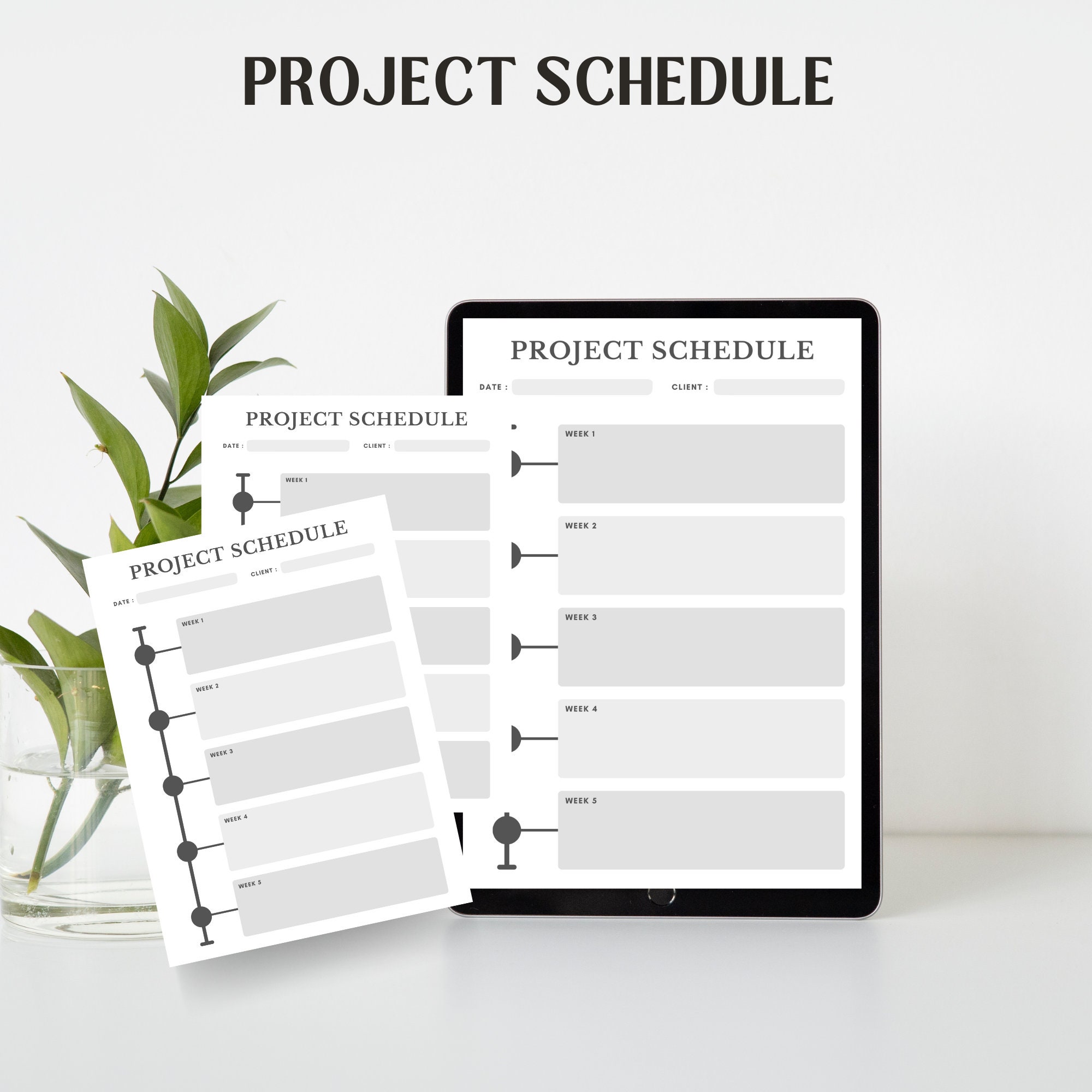 Project Planner Printable, Productivity Planner, Task Tracker, College ...