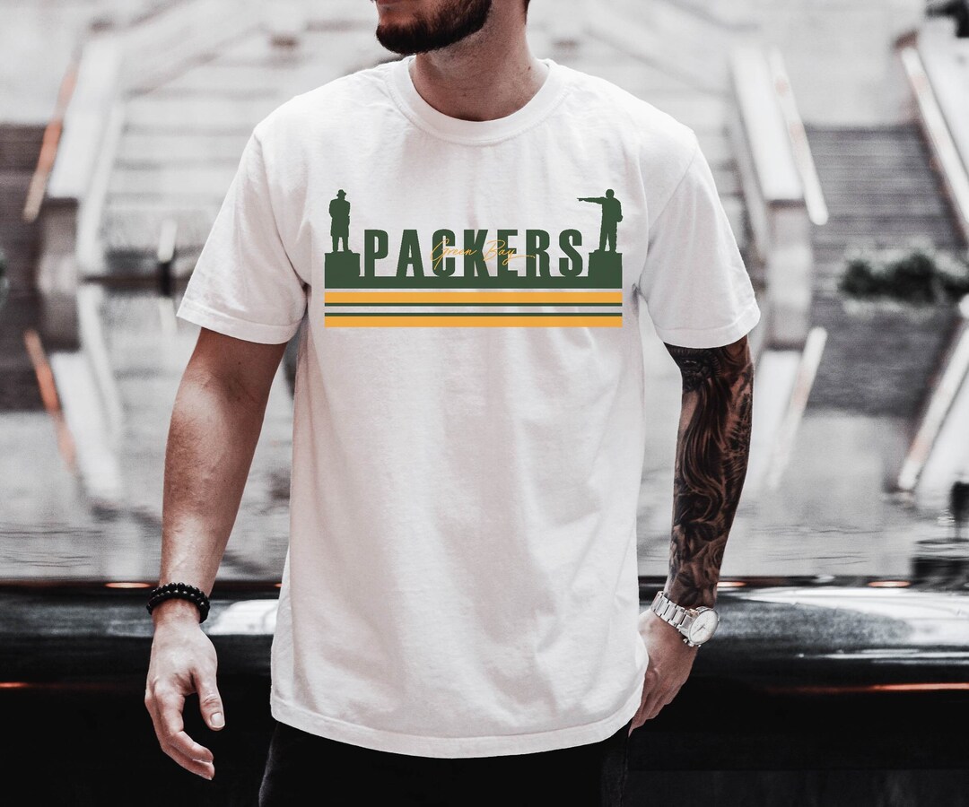 Green Bay Packers Legacy T-shirt - Etsy