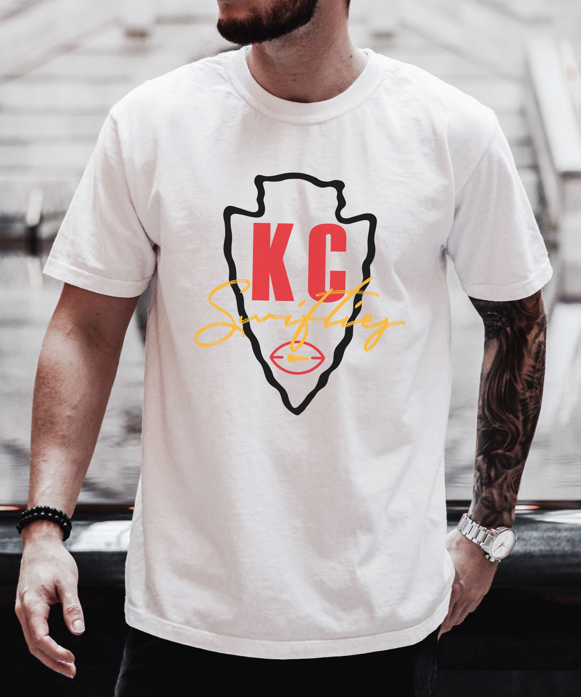 Kansas City Swifties T-shirt Chiefs Swiftie Shirt Travis - Etsy