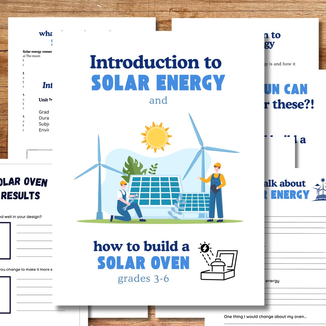 STEM Solar Oven Unit | Build a Solar Oven Activity for Kids ...