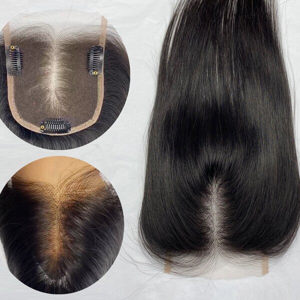 Blonde Rooted Hair Topper - Etsy