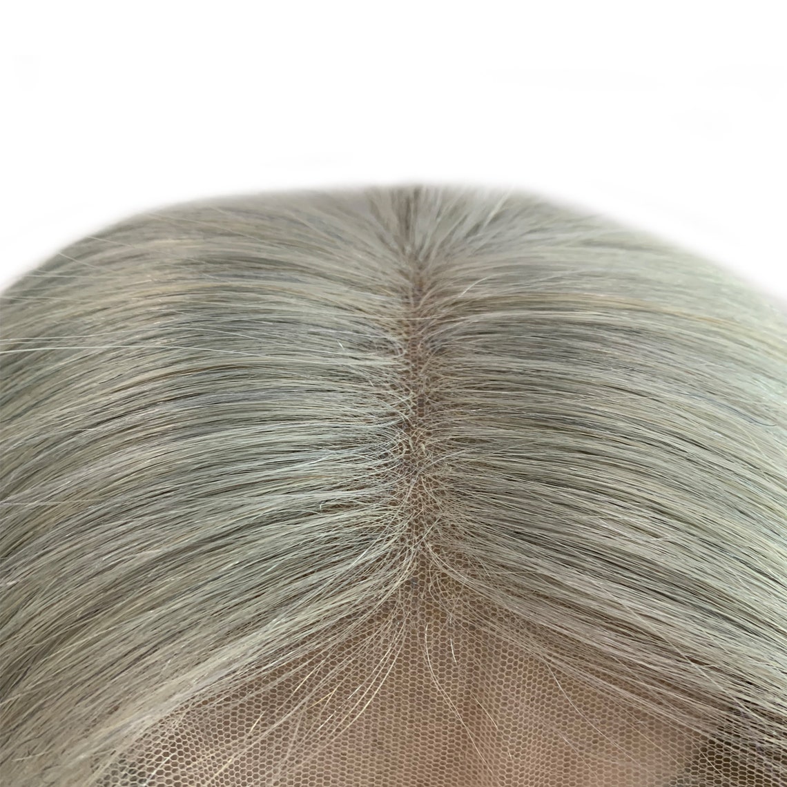 13x4 Lace Front Hair 12 Inches Human Hair Wigs, Grey Color Short Bob ...