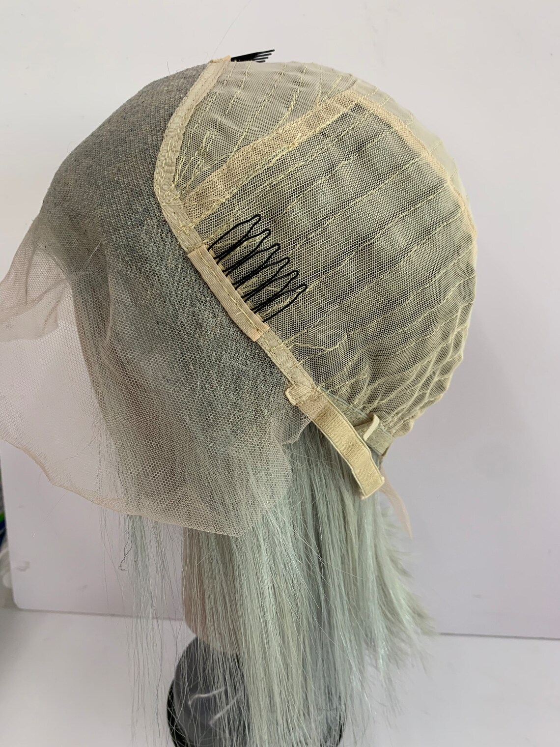 13x4 Lace Front Hair 12 Inches Human Hair Wigs, Grey Color Short Bob ...