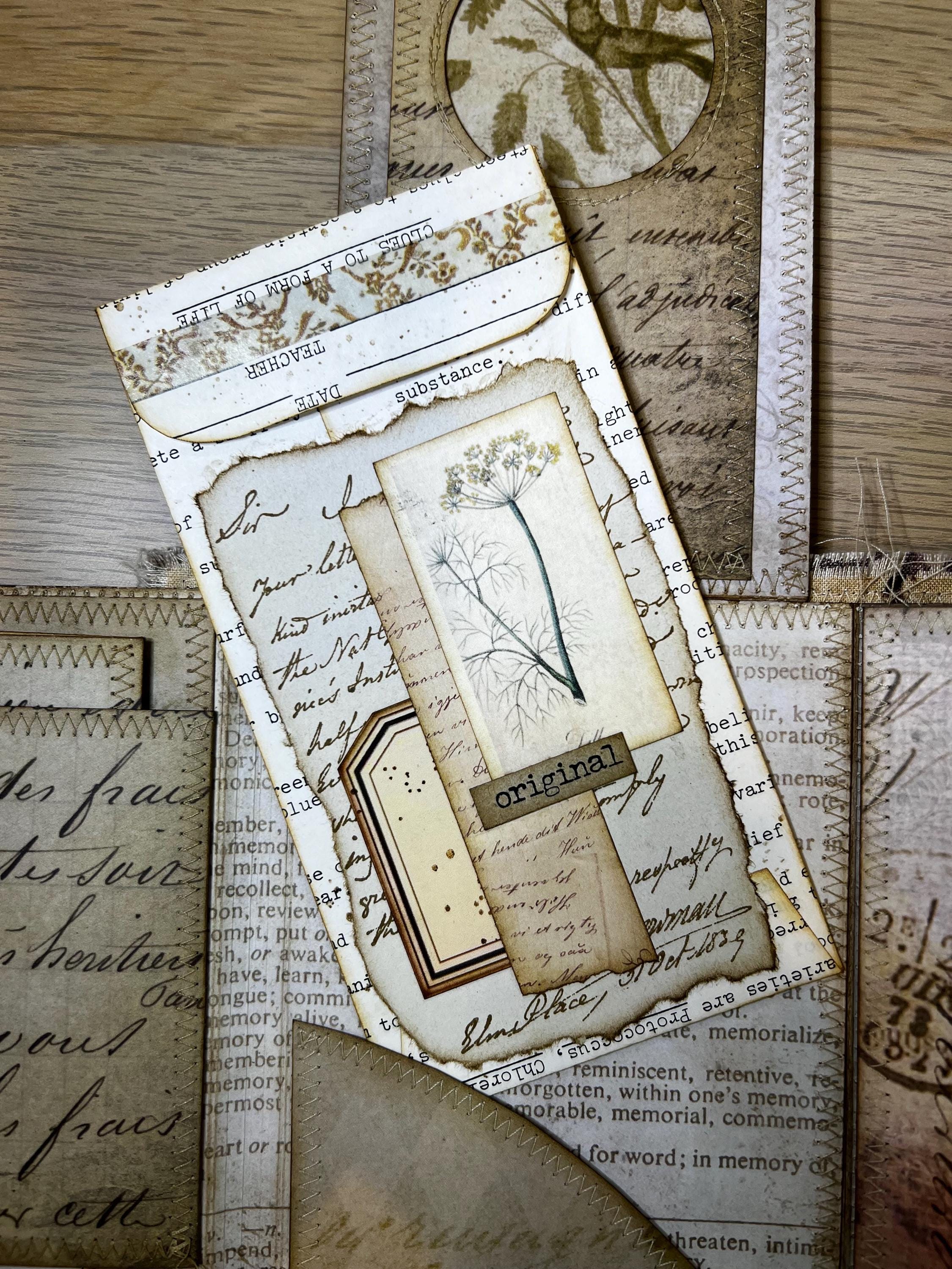 Tim Holtz Fabric Covered Junk Journal - Etsy
