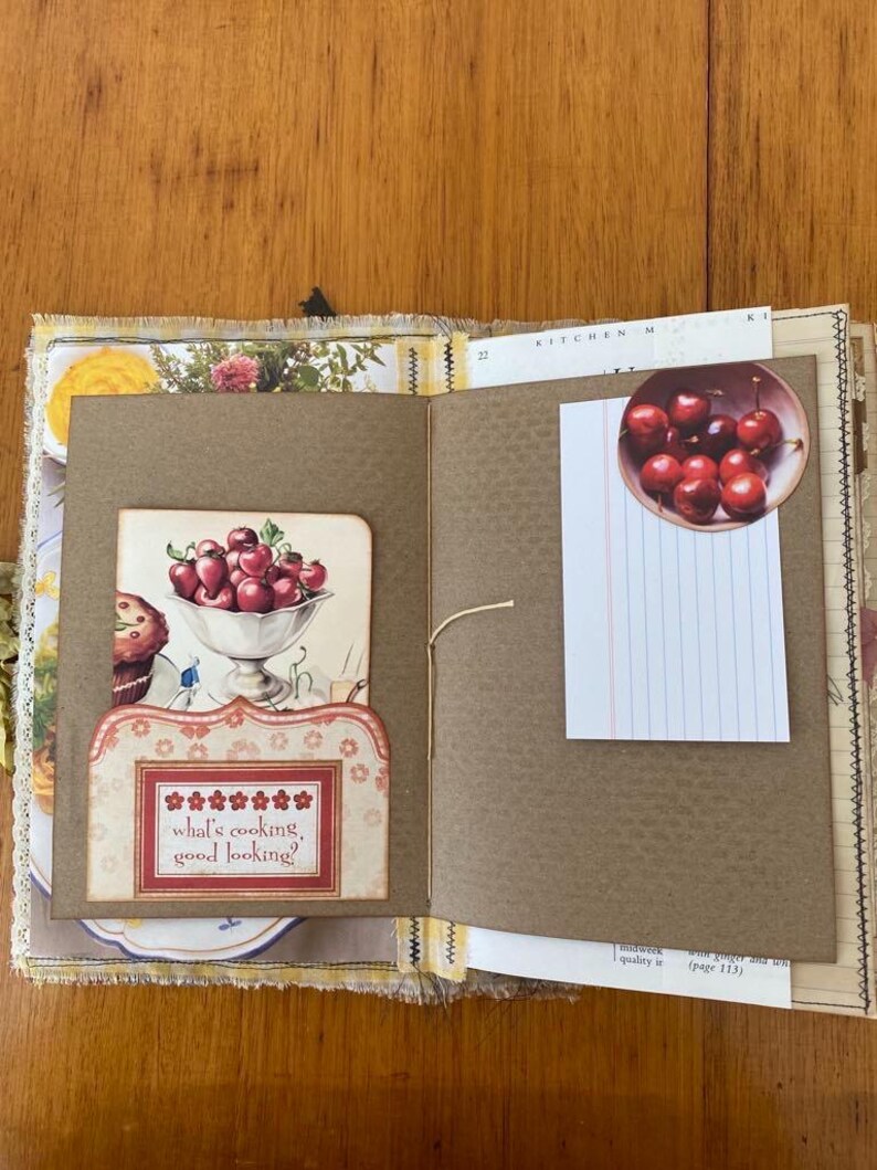 Recipe Junk Journal - Ruth - Etsy