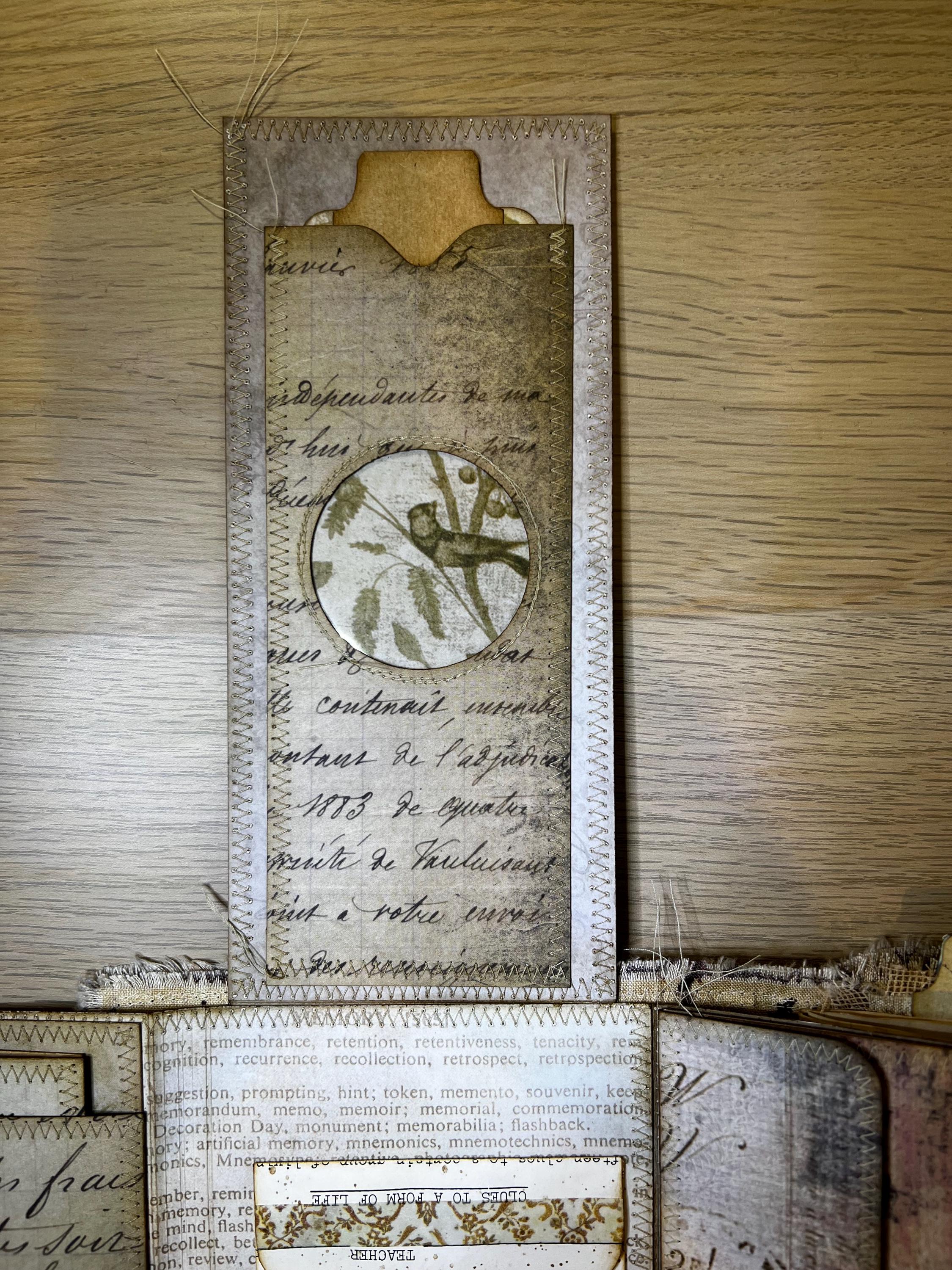 Tim Holtz Fabric Covered Junk Journal - Etsy
