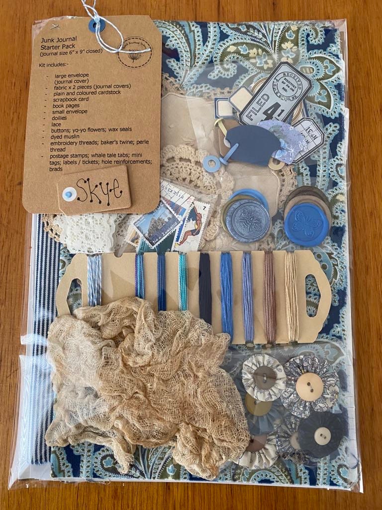 Junk Journal Kit Assorted Colour Options - Etsy