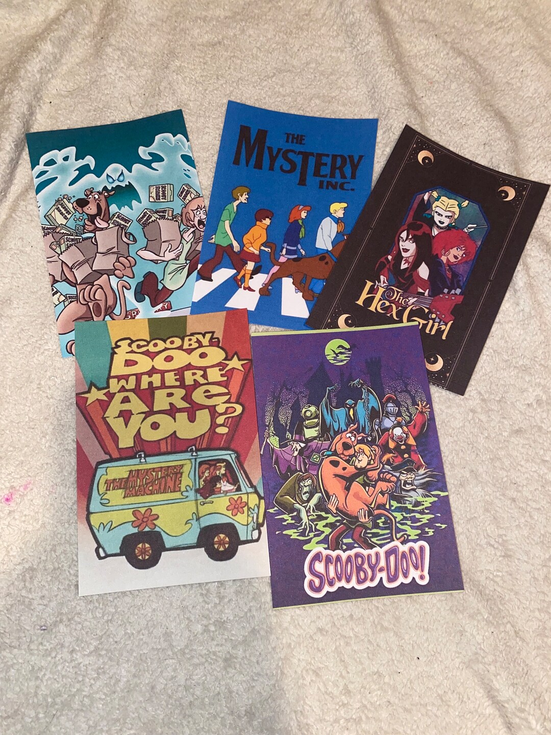 Scooby Doo Posters Shaggy Velma Hex Girls Mystery Inc - Etsy
