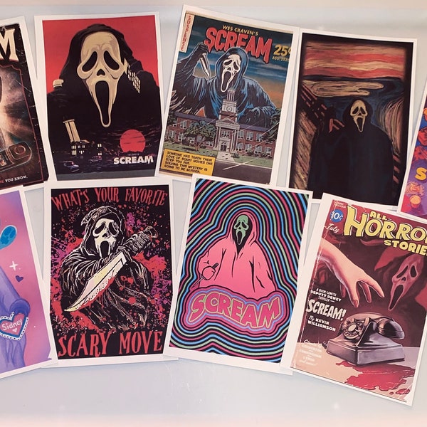 Horror Poster - Etsy