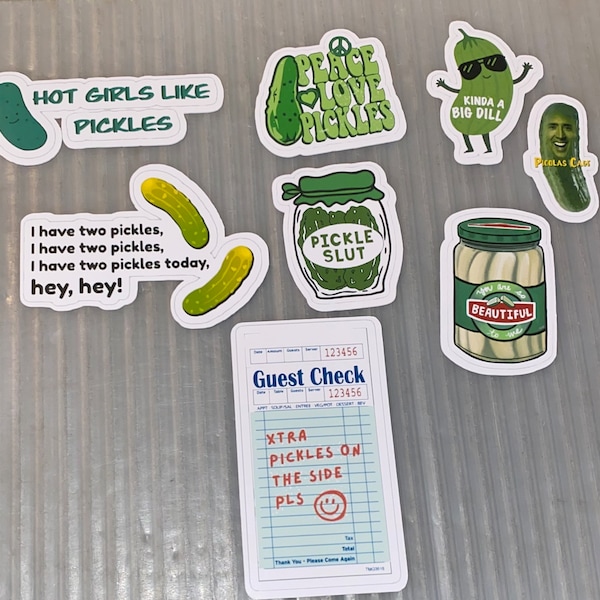 Pickle Labels - Etsy