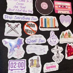 Speak Now Taylor Swift Sticker and Sticker Packs Swiftie - Etsy