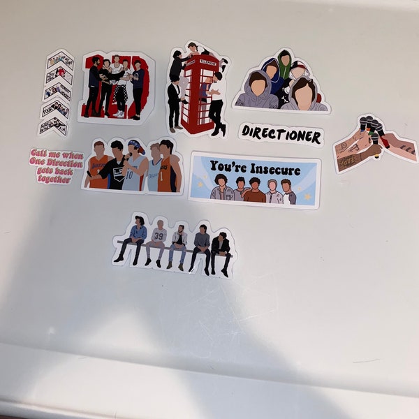One Direction Stickers - Etsy