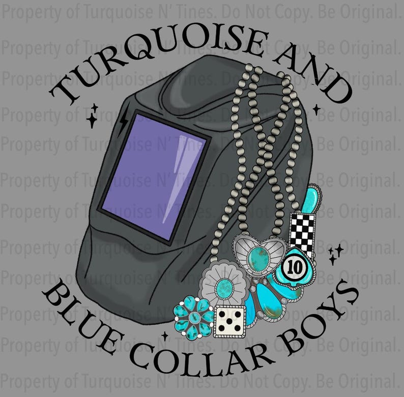 Turquoise and Blue Collar Boys PNG, Digital Design, Turquoise, Blue ...