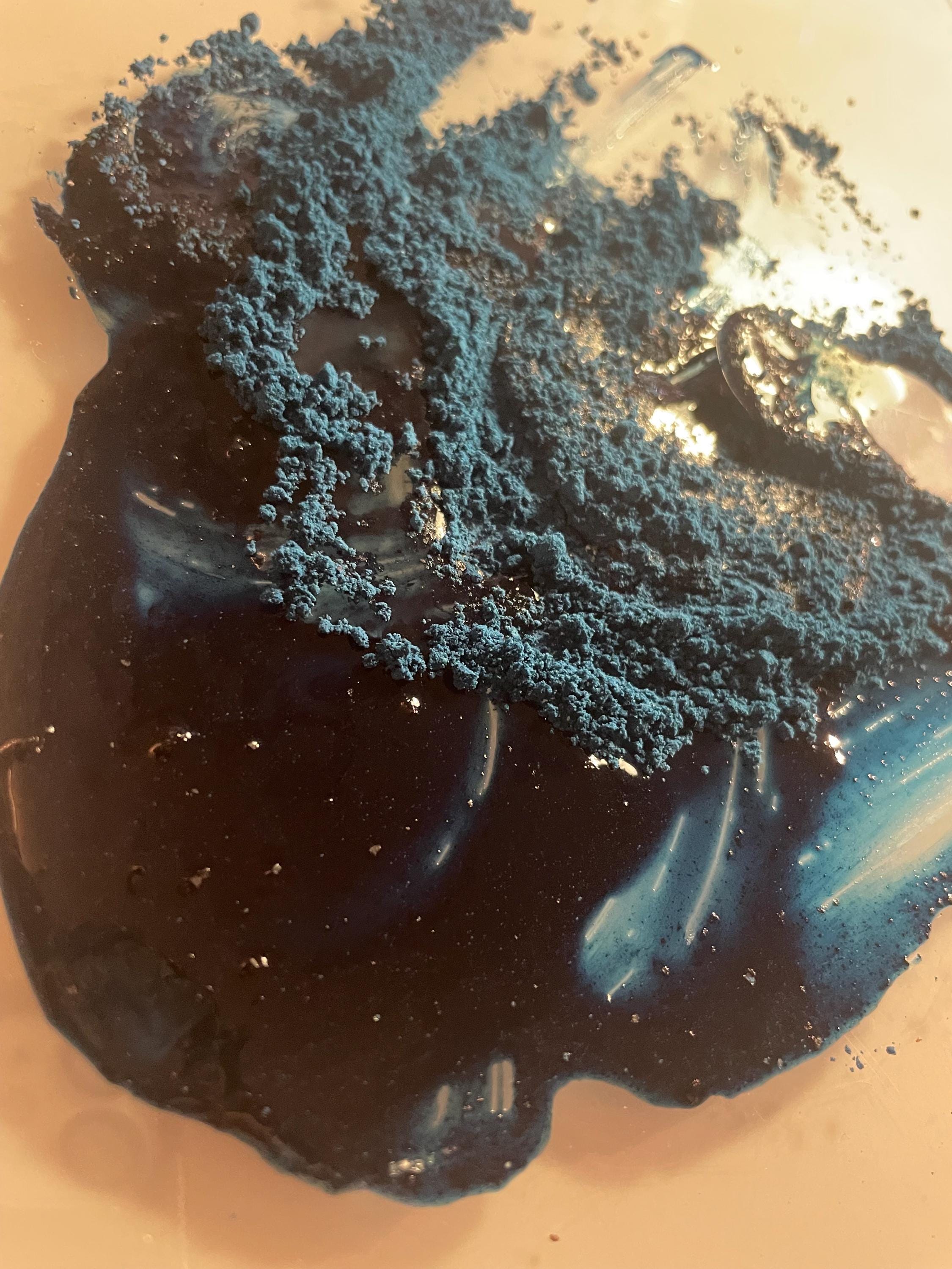 Indigo Blue - Handcrafted Watercolor Paint - Etsy