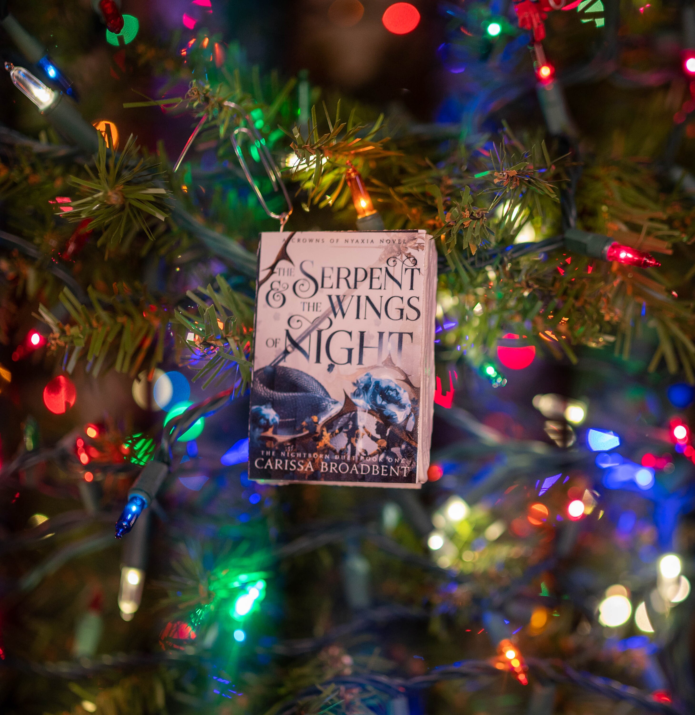 Custom Mini Book Ornaments - Etsy