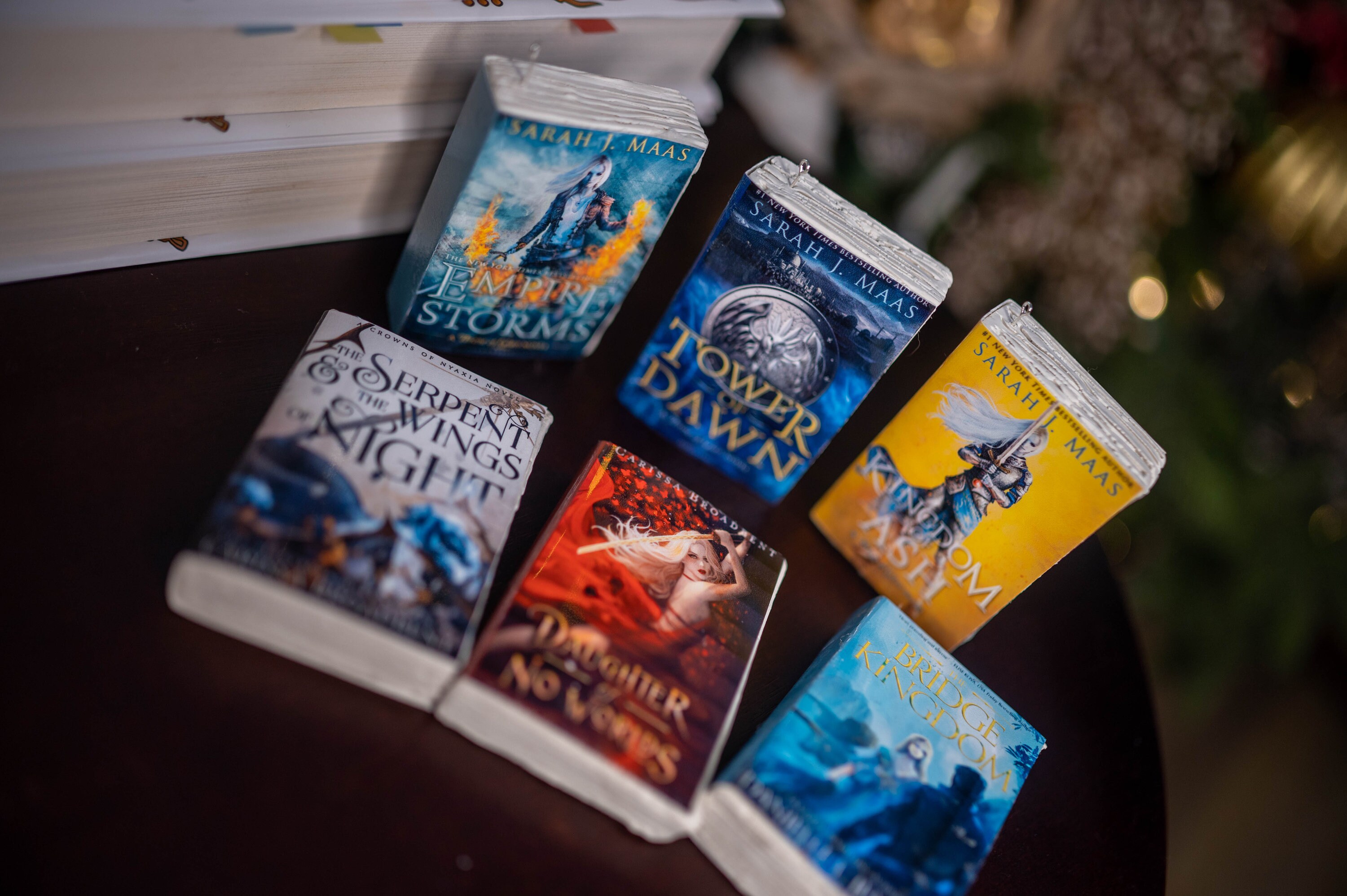 Custom Mini Book Ornaments - Etsy