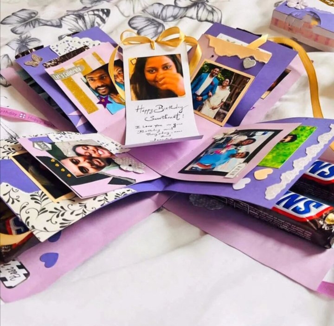 Chocolate Explosion Gift Box - Etsy