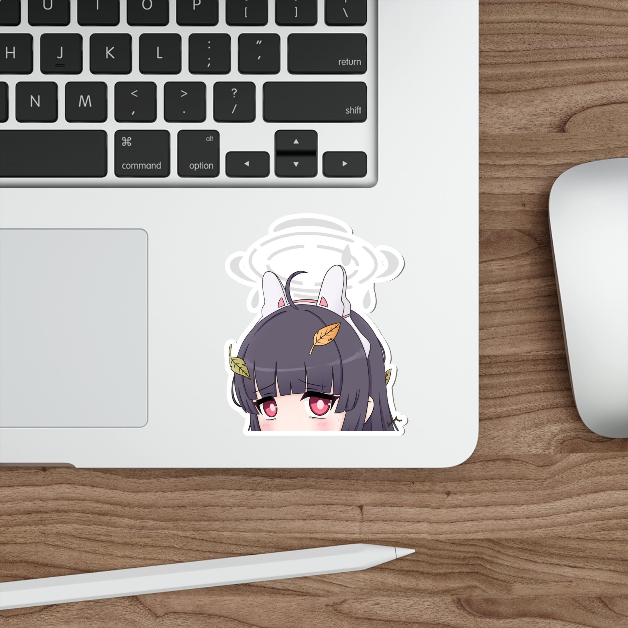 Blue Archive Miyu Peeker Sticker - Etsy
