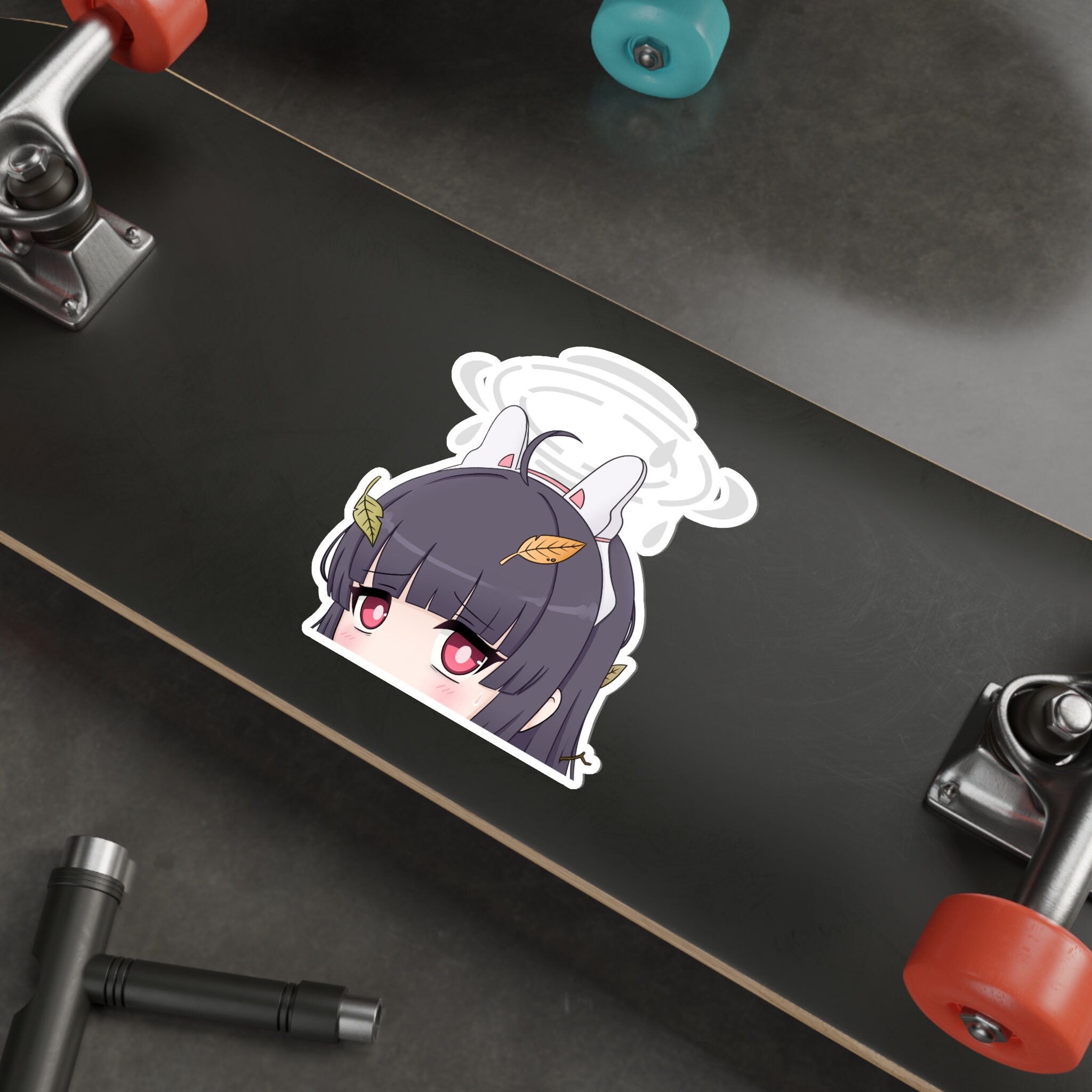 Blue Archive Miyu Peeker Sticker - Etsy