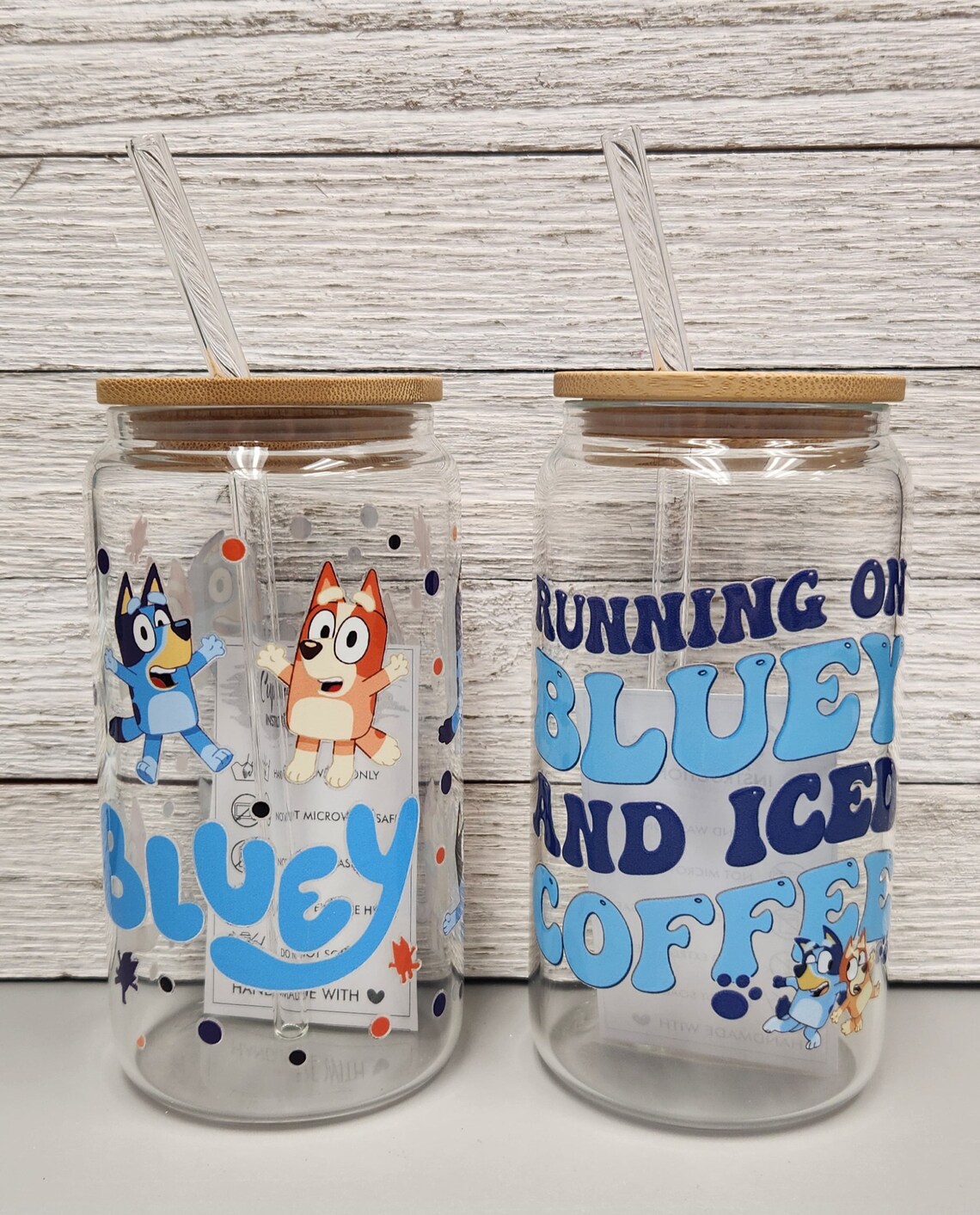 Bluey Beer Can Glass - Etsy