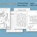 Jonah and the Whale Activity Pages | Coloring, Maze, Word Search, Bible ...
