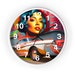 Pop Art Wall Clock 10. Pop Art, Wall , Clock, Bold, Colorful, Graphic ...