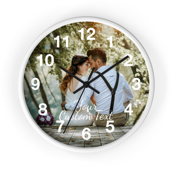 Custom Wall Clock - Etsy
