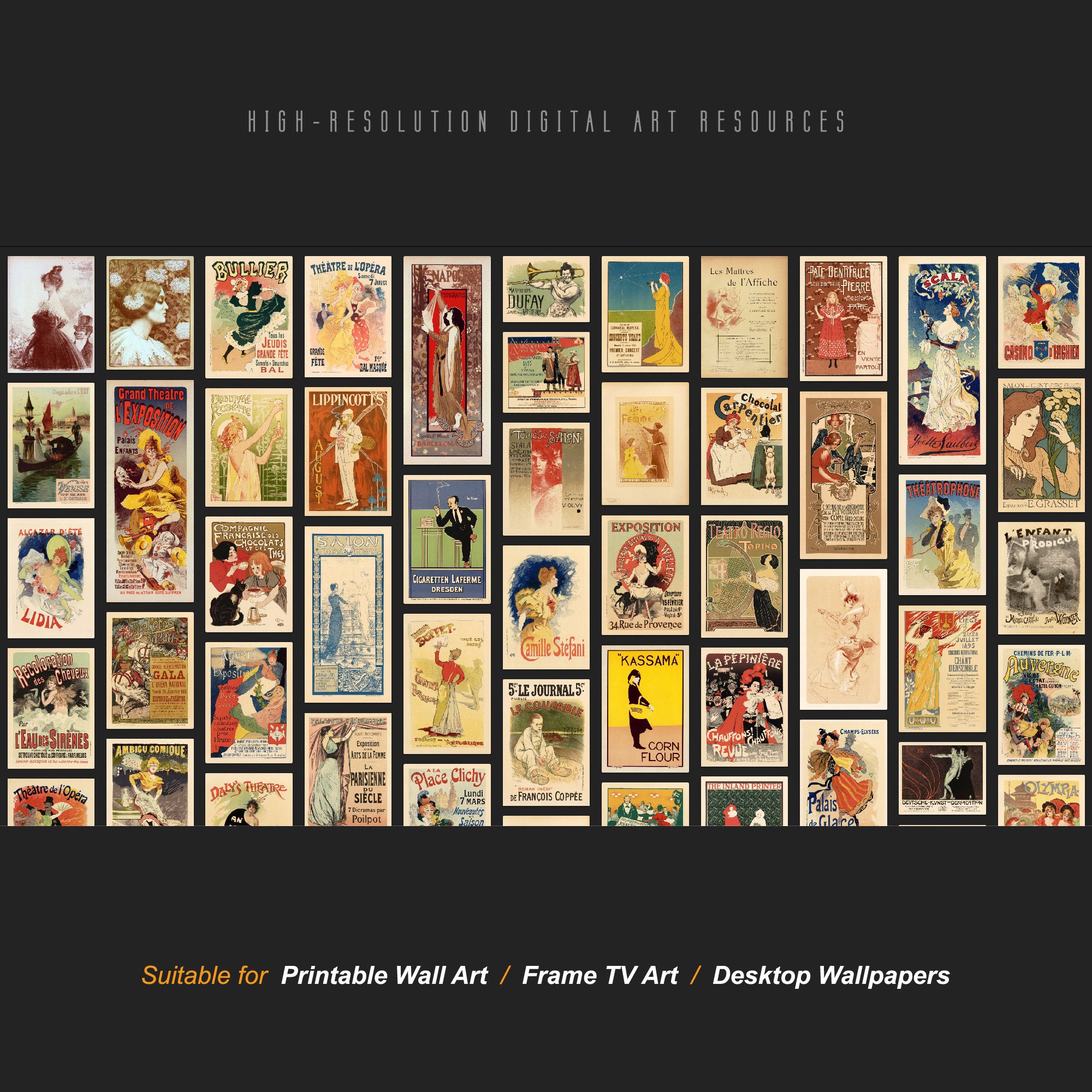 250+ Masters of the Poster | Vintage Posters | Wall Art Prints | High ...