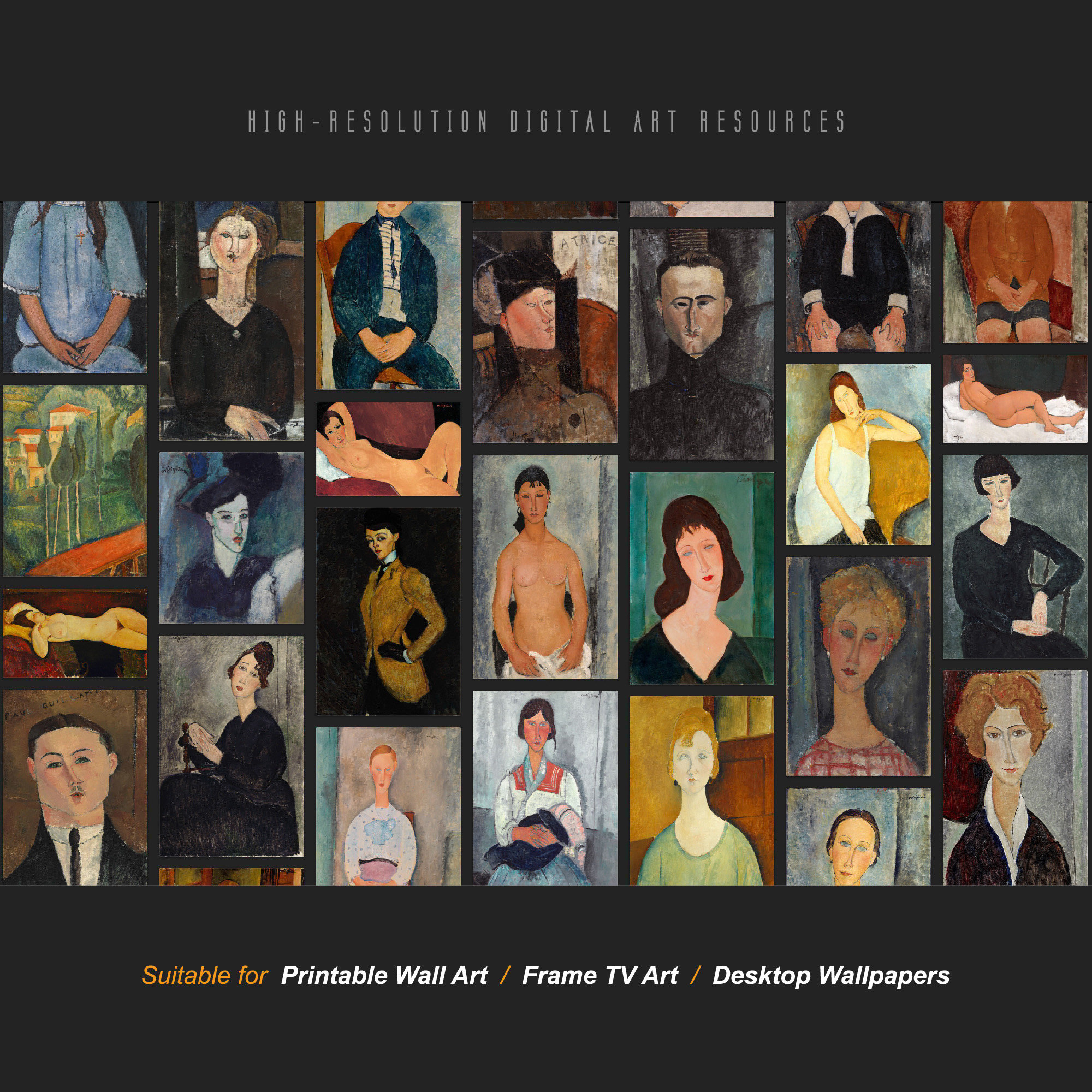 130+ Amedeo Modigliani Famous Paintings Collection | High-resolution ...