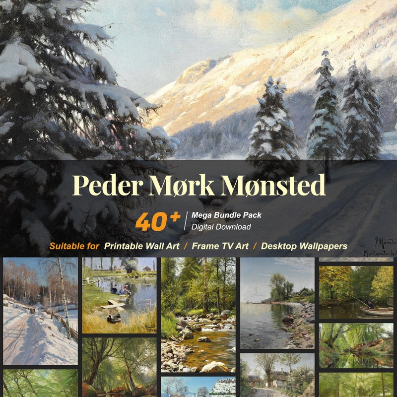 Peder Mork Monsted - Etsy