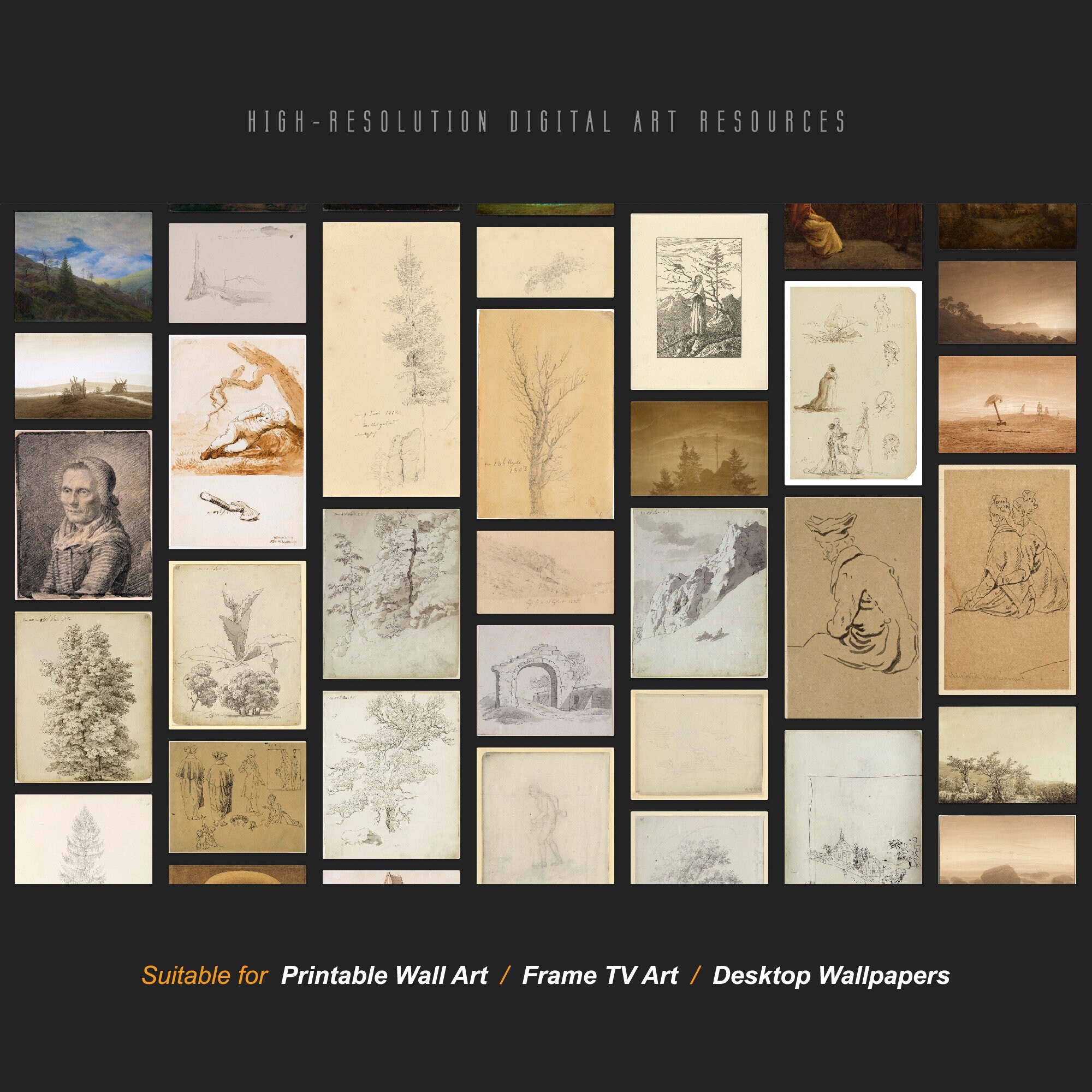 110+ Caspar David Friedrich Famous Paintings Collection | High ...