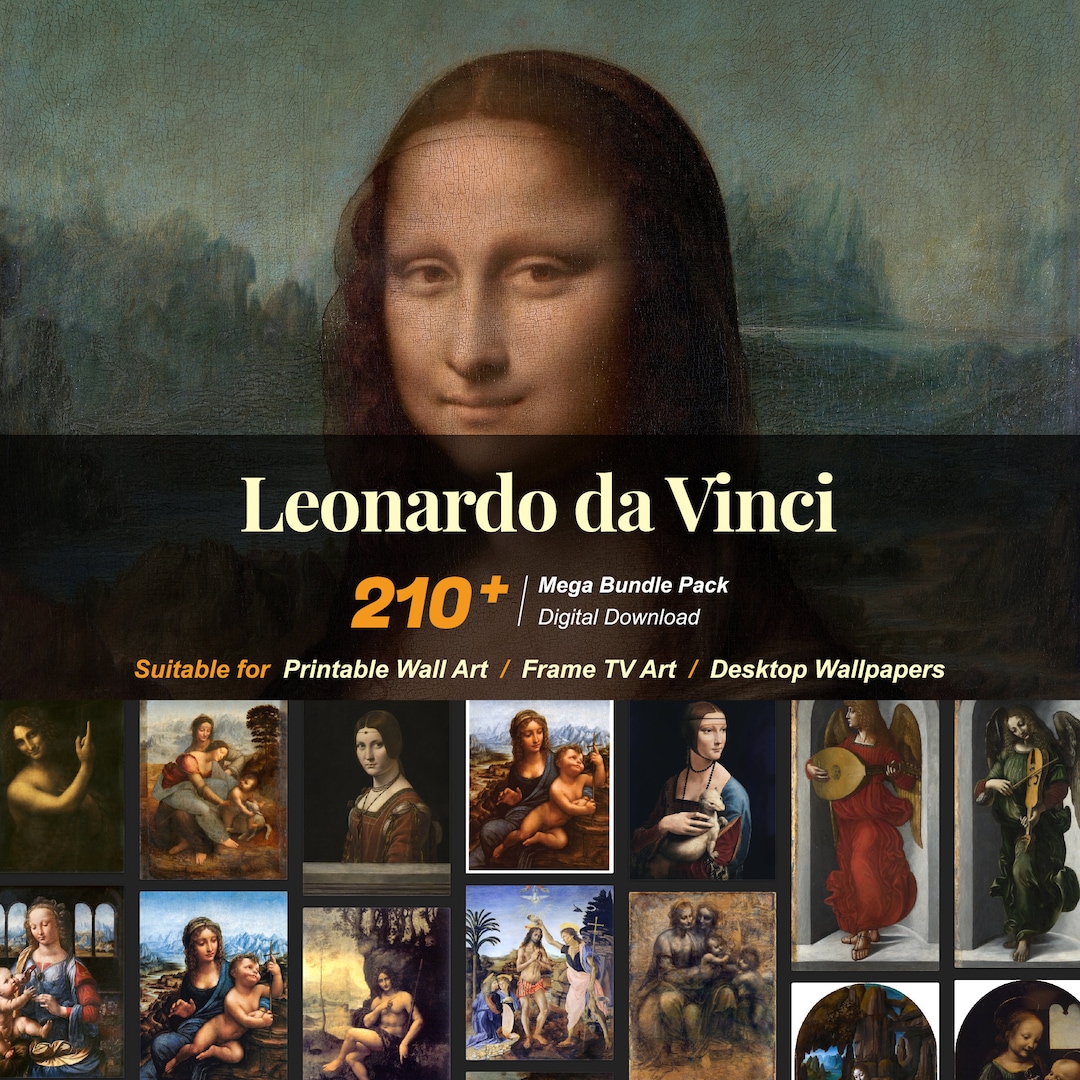 210+ Leonardo Da Vinci Famous Paintings Collection | High-resolution ...