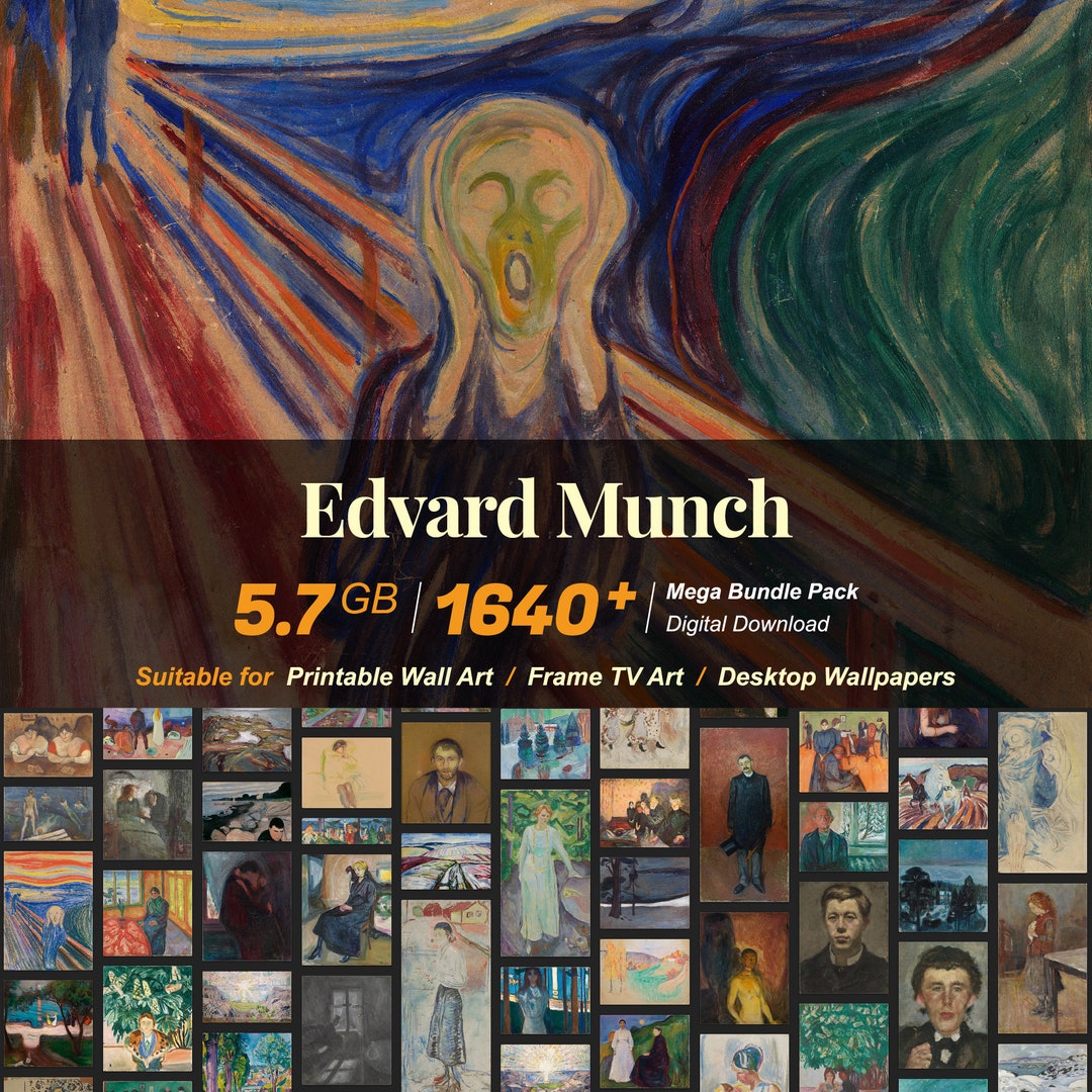 1640+ Edvard Munch Famous Paintings Collection | High-resolution ...