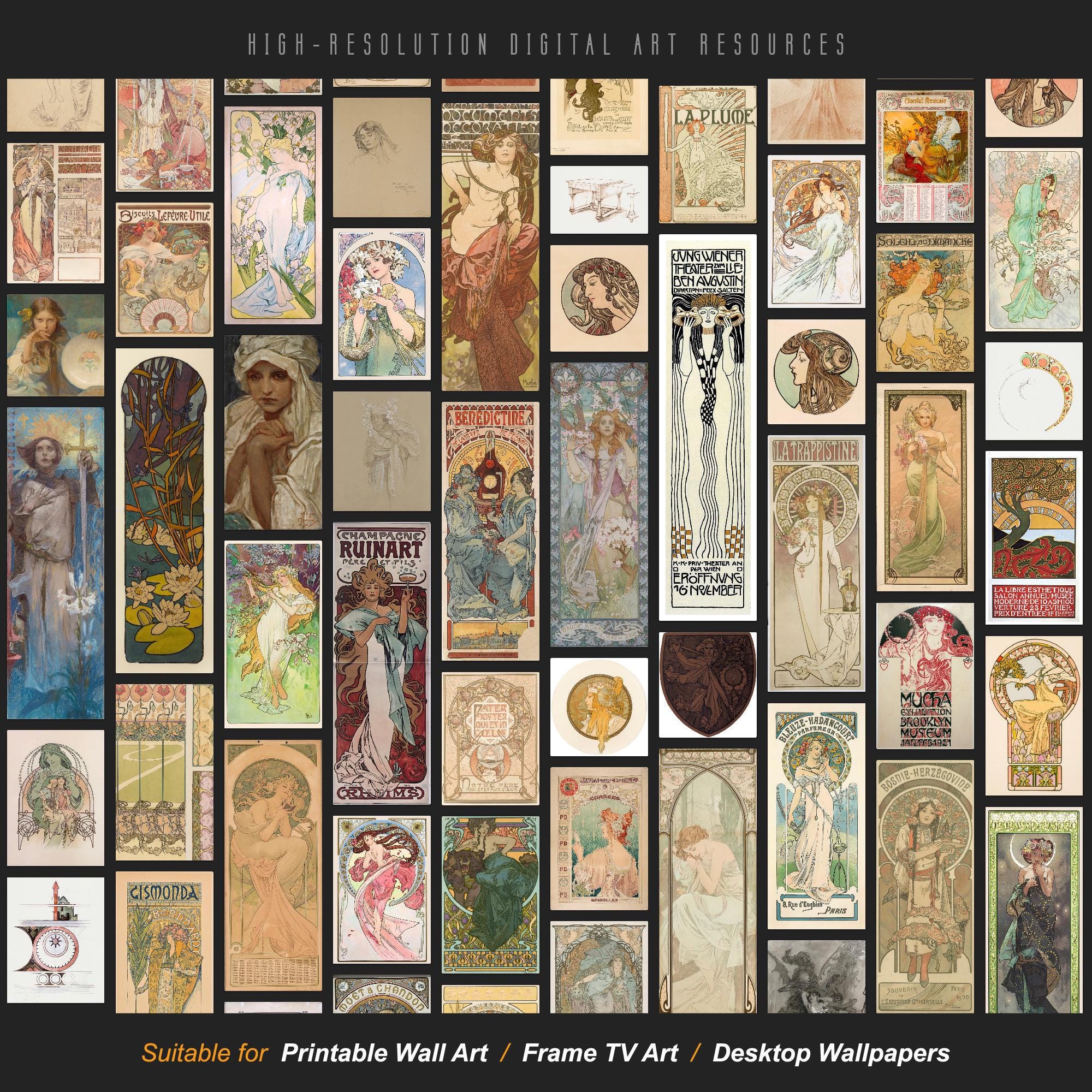 230+ Alphonse Mucha Famous Paintings Collection | High-resolution ...