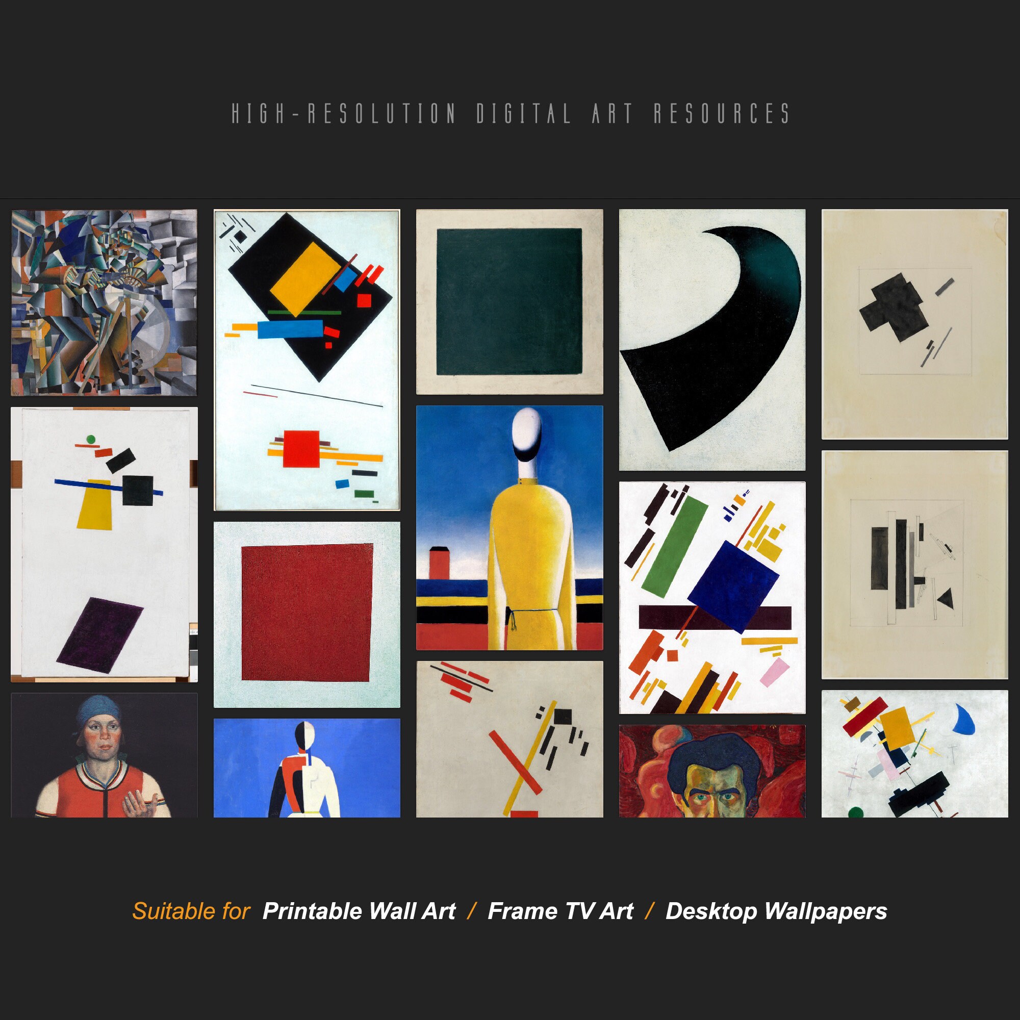 26+ Kazimir Malevich Famous Paintings Collection | High-resolution ...