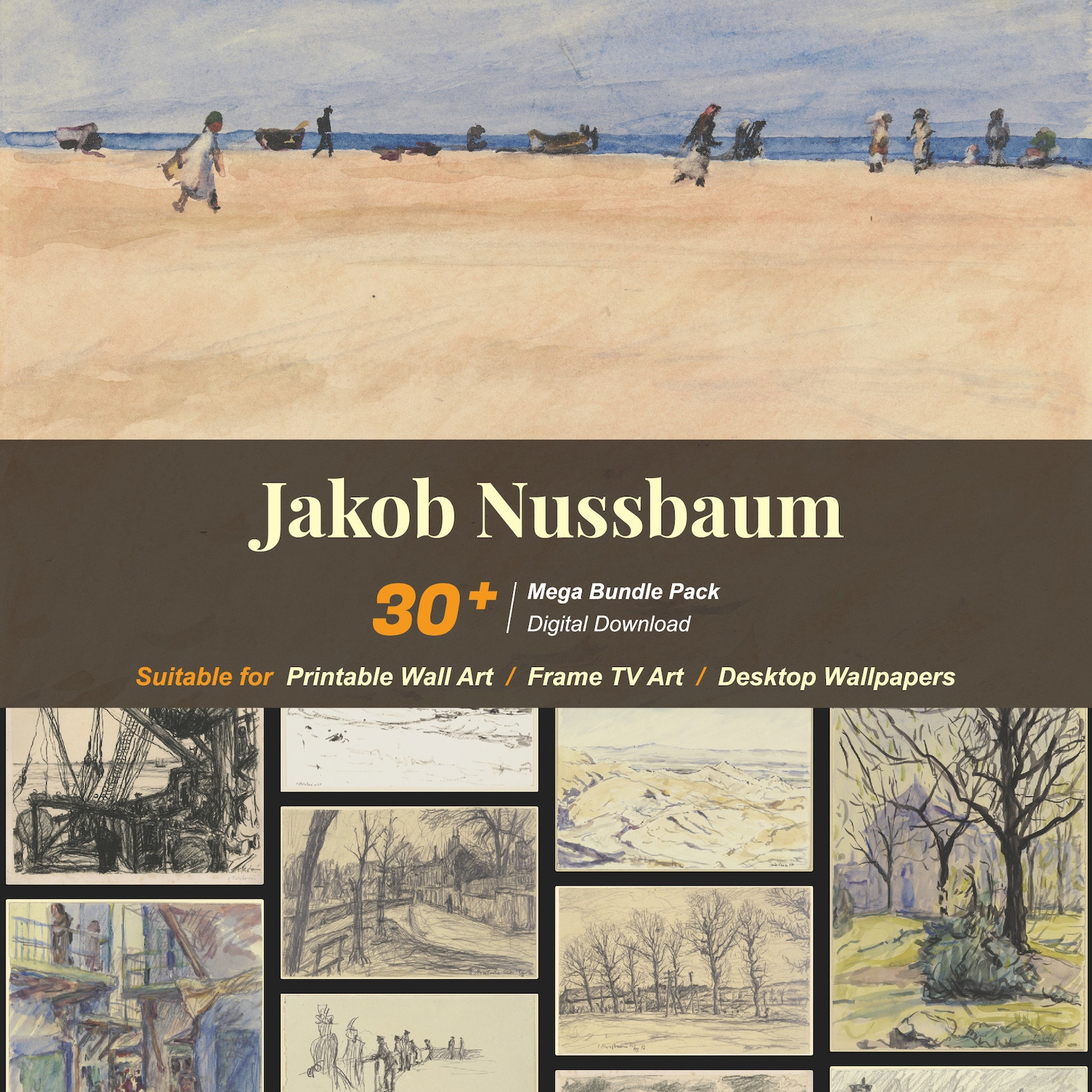 30+ Jakob Nussbaum Famous Paintings Collection | High-resolution ...