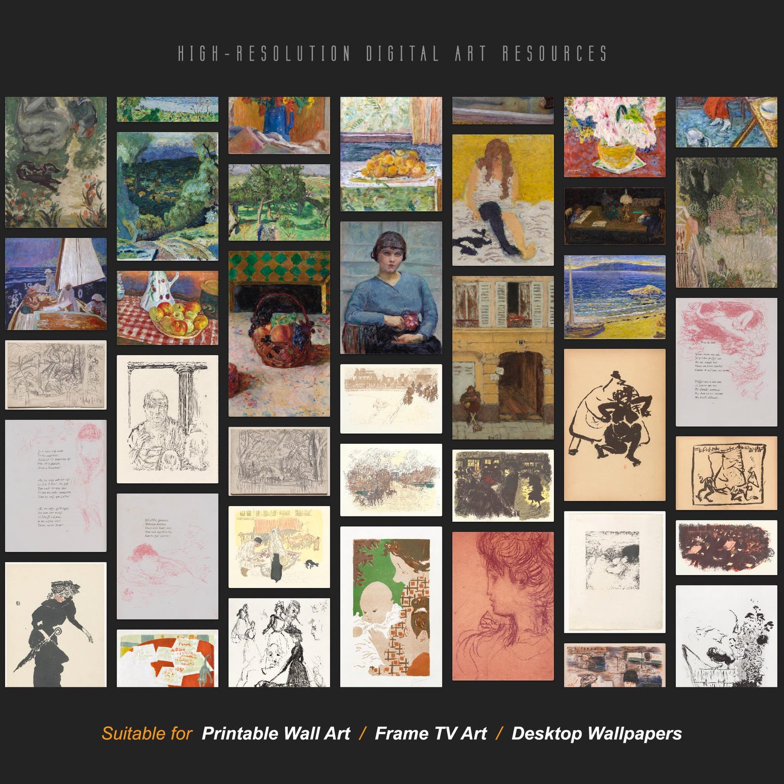 180+ Pierre Bonnard Famous Paintings Collection | High-resolution ...