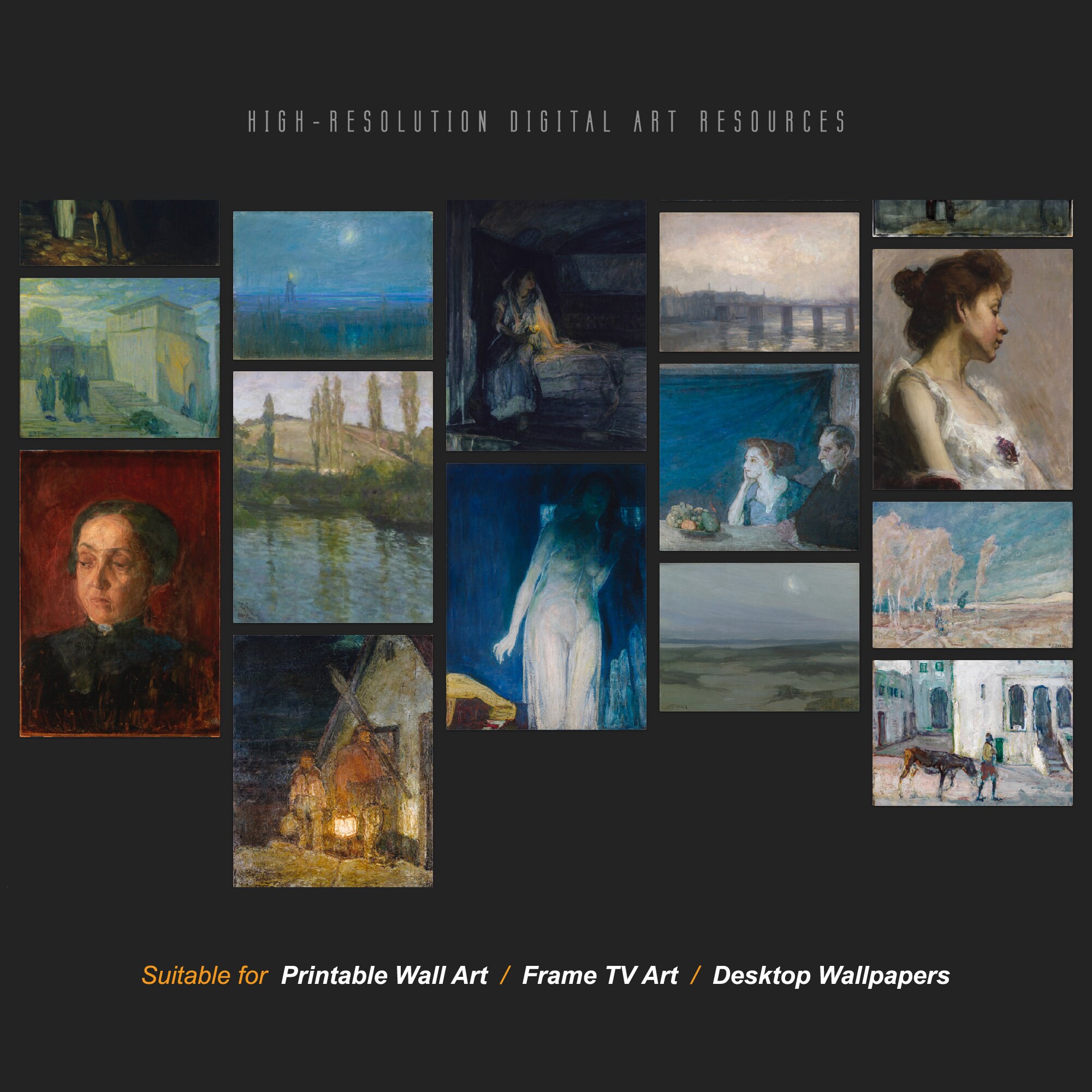 40 Henry Ossawa Tanner Famous Paintings Collection High-resolution ...