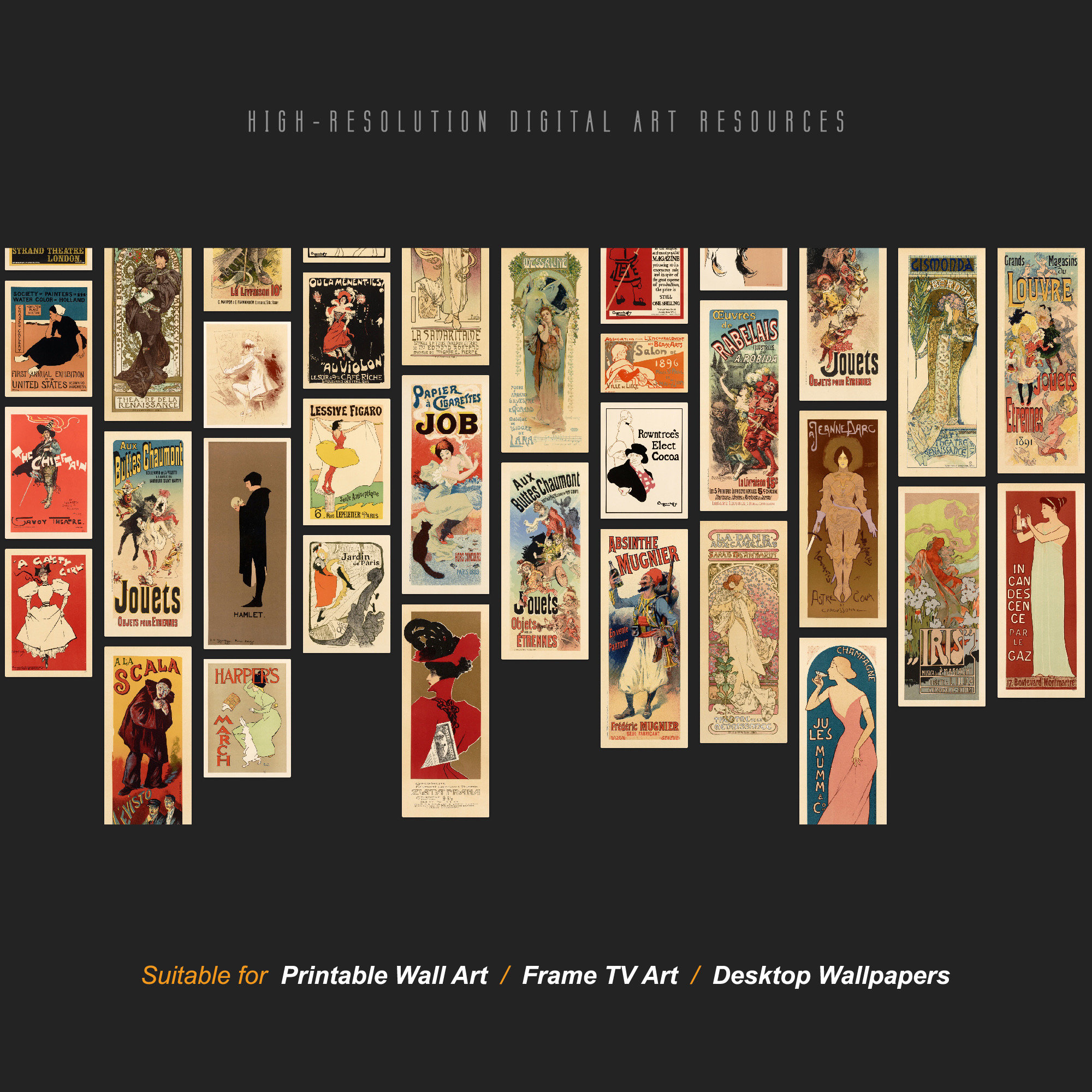 250+ Masters of the Poster | Vintage Posters | Wall Art Prints | High ...