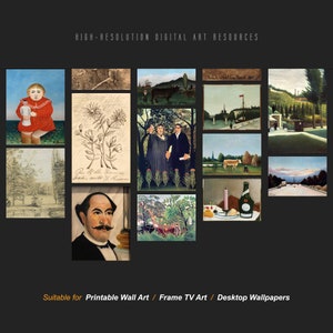 70+ Henri Rousseau Famous Paintings Collection | High-resolution ...
